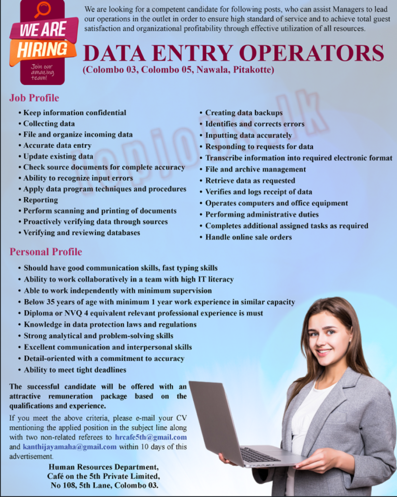 GOODJOB - Sri Lanka popular Job Network jobs,vacancies,careers,employment